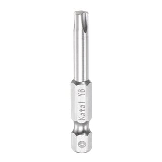 Y6 Magnetic Tri-point Y Type Screwdriver Bit 1/4" Hex Shank 2" Length ...