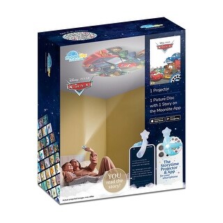 Moonlite Storytime Disney Pixar: Cars 1 Story Projector Pack - Bed Bath ...