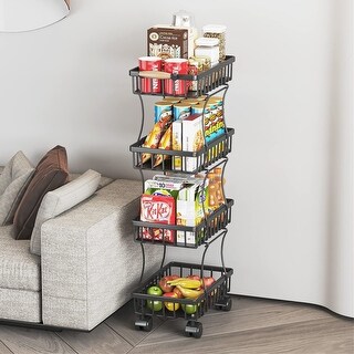 4 Tier Fruit Vegetable Basket for Kitchen - Bed Bath & Beyond - 39122117