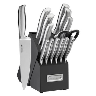 15pc German Stainless Steel Hollow Handle Cutlery Block Set - Bed Bath ...