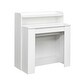Foldable Dining Table for 6-12 People, Extends to 118 inchConsole Table ...