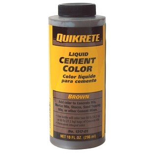 Quikrete 1317-01 Concrete Colorant Brown Cement, 10 Oz - Bed Bath ...
