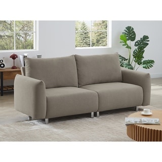 Bread Sofa 2 Seater Textured Fabric Sofa for Living Room - Bed Bath ...