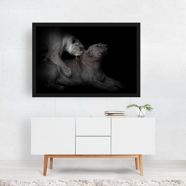 one friend bites the neck passionately Photography Art Print/Poster ...