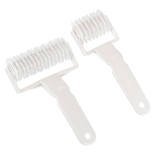 Pizza Dough Docker Roller Plastic Pastry Bubble Docker Roller 2 Size ...