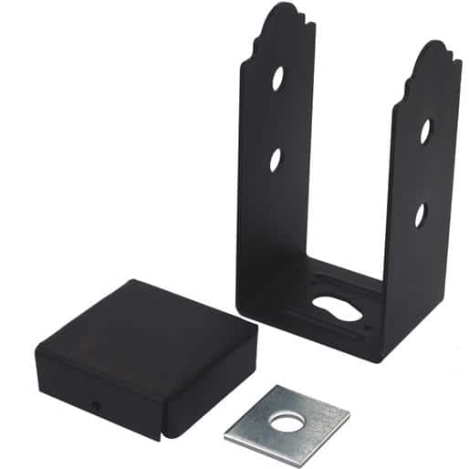 Simpson Strong-Tie 4X4 Blk Zmax Post Base APB44 Unit: EACH Contains 8 ...