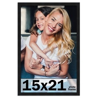 15x21 Frame Black Picture Frame - Complete Modern Photo Frame Includes ...