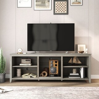 Storage Media Console TV Stand up to 60 inches with open storage - Bed ...
