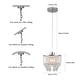 Crystal Chrome Kitchen Island Pendant Light Set of 3 - Bed Bath ...