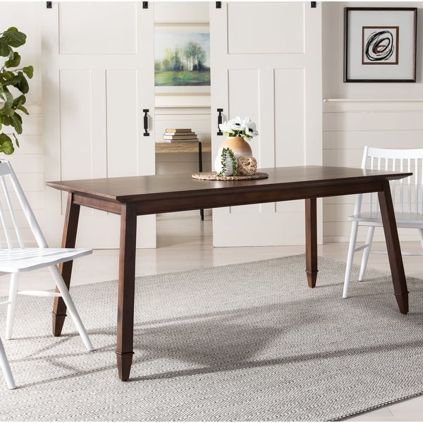 mahogany rectangular dining table