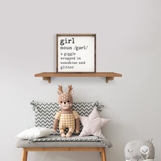 Girl Definition White - Bed Bath & Beyond - 42709604