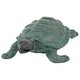 Design Toscano Bronze Spitting Turtle Garden Statue - Bed Bath & Beyond ...