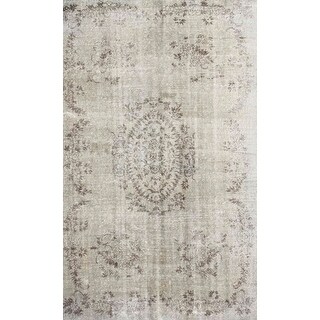 Ahgly Company Machine Washable Contemporary Tan Brown Gold Area Rugs ...