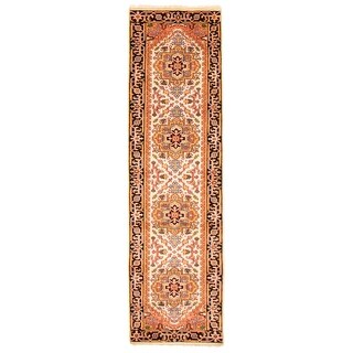 ECARPETGALLERY Hand-knotted Serapi Heritage Cream Wool Rug - 2'8 x 9'10 ...