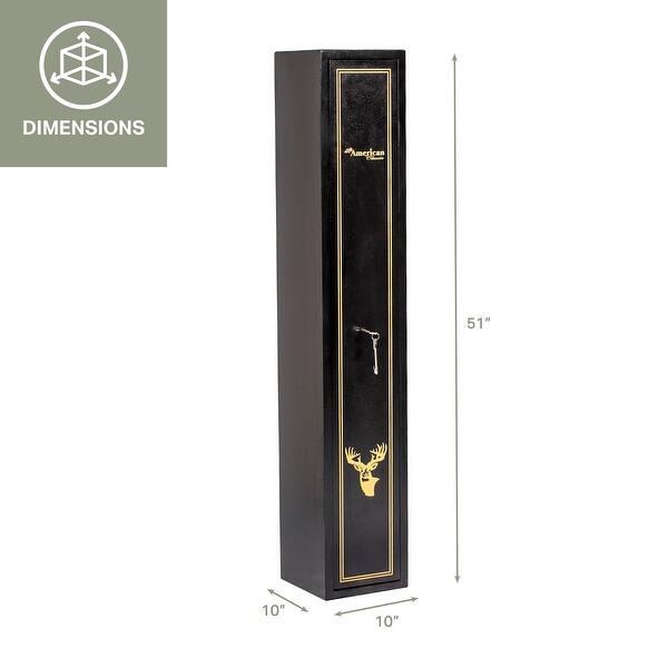 5 Gun Safe with 5 large locking bolts - Bed Bath & Beyond - 8276506