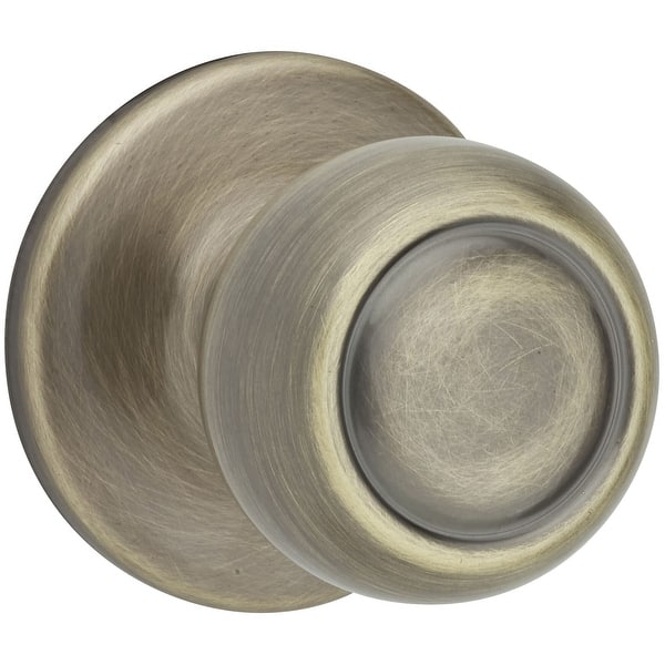 Kwikset 720C Signature Series Copa Passage Door Knob Set - Satin Chrome - Bed Bath & Beyond ...