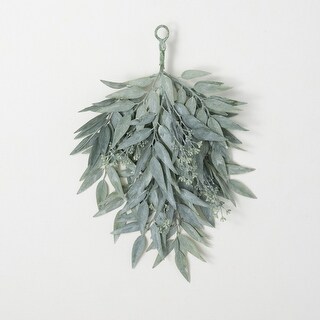 Sullivans Artificial Dusty Green Eucalyptus Bush - Bed Bath & Beyond ...