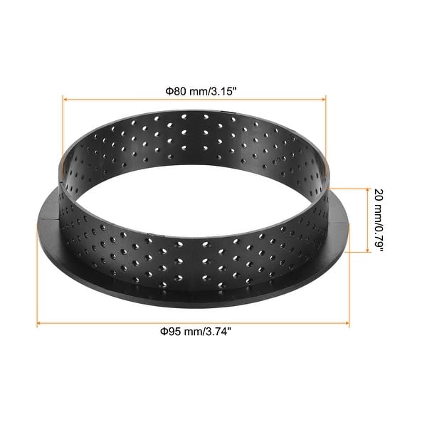 4pcs Cake Mold Rings Round-Shape Mousse Circle Ring Mousse Circle ...