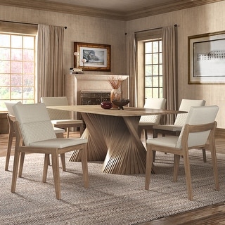 Norvik Wave Base Dining Table Set by iNSPIRE Q Modern - Bed Bath ...