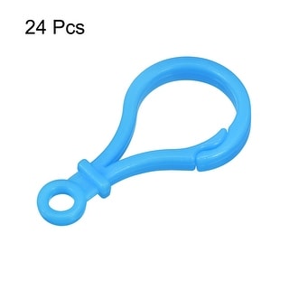Plastic Lobster Clasps, Claw Snap Hooks for Keychains Navy Blue, 24Pcs ...