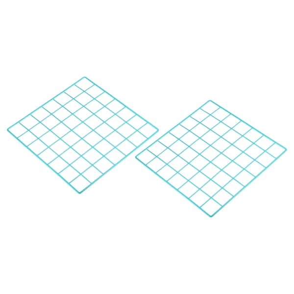14x14" Wire Grid Panel, 2 Pack Metal Mesh Wall Decor Decorative Panels ...