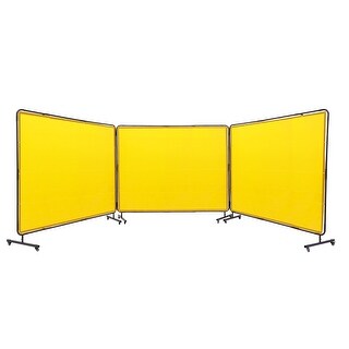 VEVOR Welding Screen with Frame 3 Panel Welding Curtain Screens ...