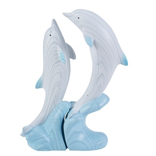 Set Of 2 Swim Dolphin Figures - Bed Bath & Beyond - 39101845