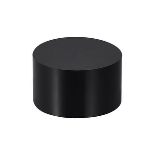 Black Acrylic Solid Cylinder Round Display Riser, 1.2 Inches x 2 Inches ...