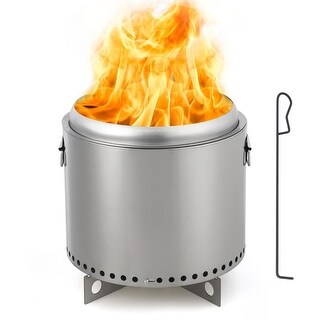 Low Smoke Outdoor Mini Fire,Outdoor Stainless Steel Smokeless Fire Pit ...