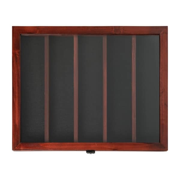 Wooden Medals Display Case with Removable Shelves - Bed Bath & Beyond ...