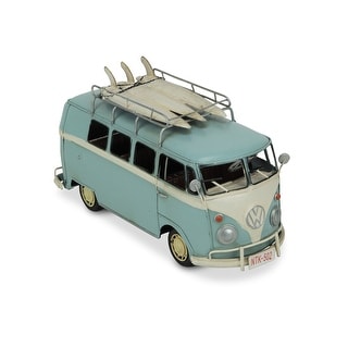 Blue Metal Volkswagen Samba Bus Model - Bed Bath & Beyond - 36531734