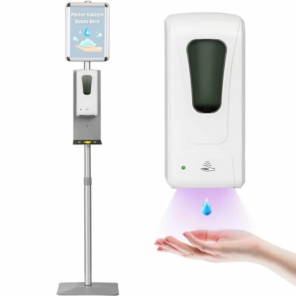 Automatic Touchless Soap Dispenser with Sign Board - 13" X 12" X 63" (L ...