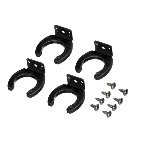 Microphone Holders Wall Mounted Mic Holder Microphone Hook Stands Black ...