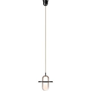 PageOne Lighting Lighthouse 5.73 pound Satin Dark Gray LED Pendant ...