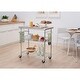 TRINITY EcoStorage® 34" Stainless Steel Kitchen Cart, NSF, Chrome - Bed ...