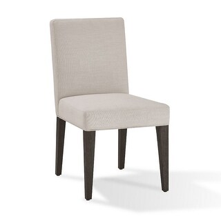 19 Inch Parson Style Dining Chair, Rubberwood, Set of 2 - 23 L x 19 W x ...