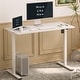 FlexiSpot 48"x24" Whole Piece Desktop Home Office Standing Desk Height ...