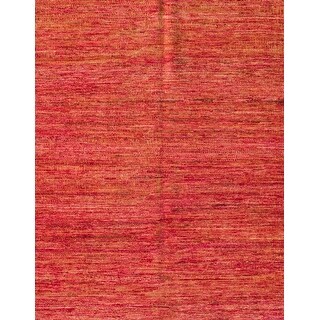 Ahgly Company Machine Washable Abstract Fire Engine Red Area Rugs - Bed ...