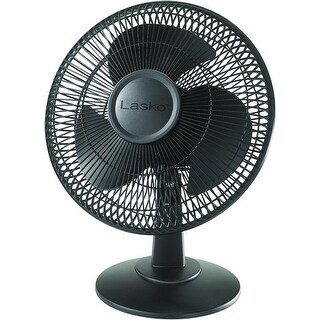 Lasko 12" Table Fan, 3 Speeds - Black - Bed Bath & Beyond - 4784767