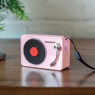 Crosley Mini Record Player Portable Bluetooth Speaker - Bed Bath ...
