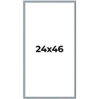 24x46 Frame Rustic Sky Blue Solid Wood Picture Frame | 0.75 Inch - Bed ...