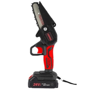 24V Electric Cordless Saw Wood Cutting Tools Tree Trimmer Chain Saw ...