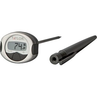 Taylor Pro Dot Matrix Display Oval Instant Read Digital Meat Food Grill ...