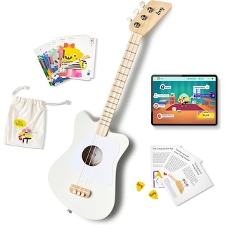 Loog Mini Acoustic kids Guitar for Beginners 3-strings Ages 3 & Up ...