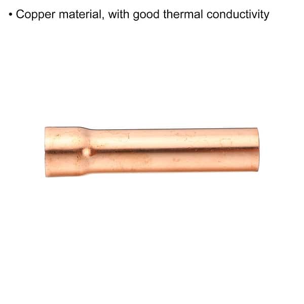 5pcs 1/2" ID Straight Copper Coupling Sweat End Joint Pipe Fitting ...