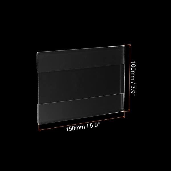 Wall Mount Price Tags Sign Holder Horizontal Tagging Pack of 3 - Bed ...