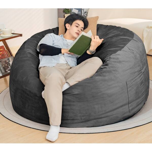 single bean bag bed