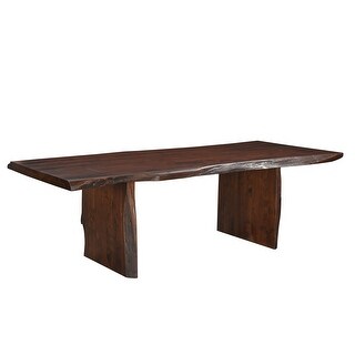 Morgan Live Edge Extendable Solid Wood Dining Table - Bed Bath & Beyond ...