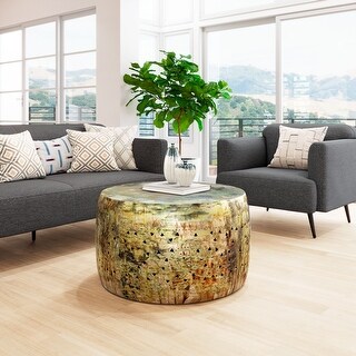 Bob Coffee Table Multicolor - 31.1" W x 31.1" D x 17.9" H - Bed Bath ...