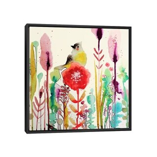 iCanvas "La Grace du Moment" by Sylvie Demers Framed Canvas Print - Bed ...